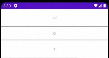 Android Jetpack Compose 数字选择器小部件的等效替代品。 kotlin android-jetpack android ...
