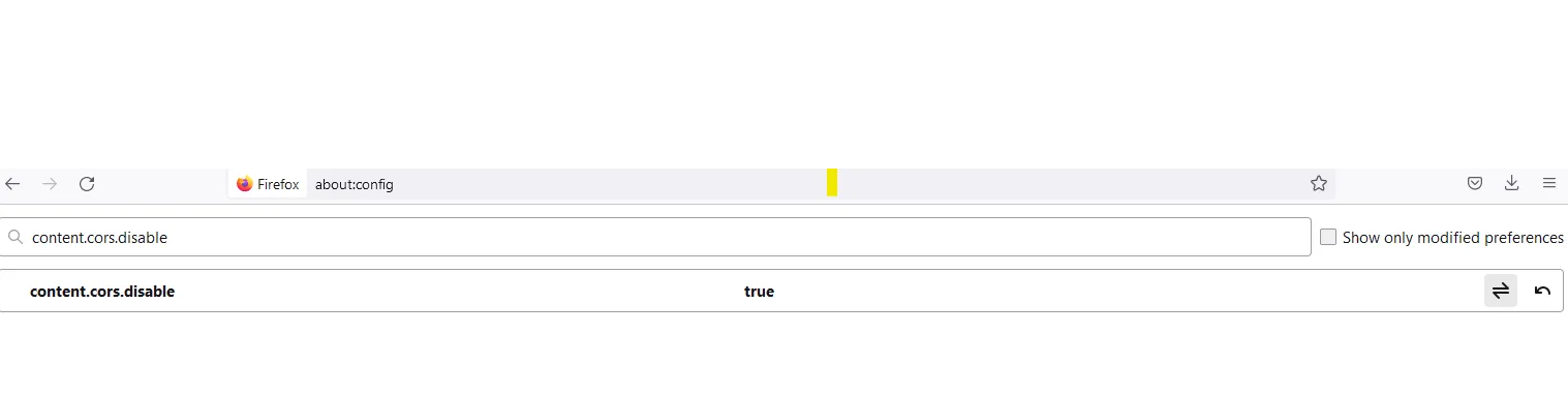在Firefox中禁用跨域Web安全性 security cross-domain cors - Dev59