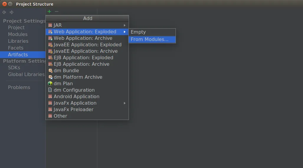 配置错误：部署源“(项目名称): war exploded”无效。 java sql spring intellij-idea - Dev59