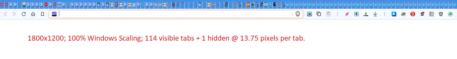 如何增加Chrome/Chromium/Brave浏览器的最小标签宽度？ google-chrome browser-tabs tabs - Dev59