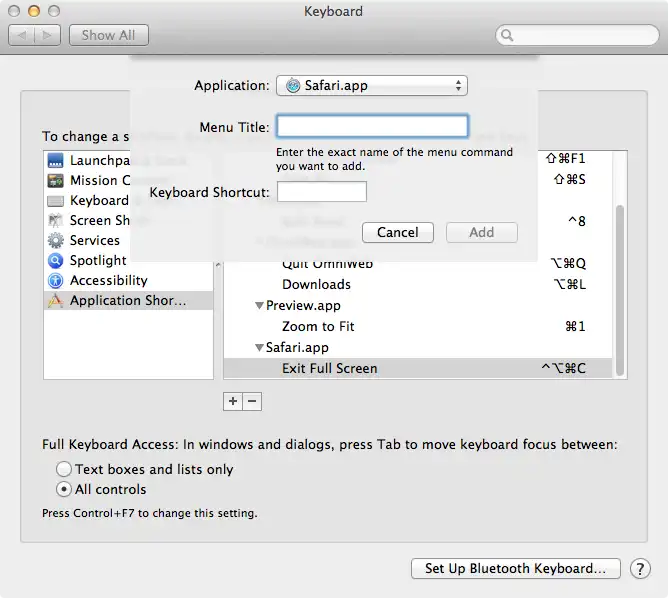 禁用Esc快捷键退出全屏模式 keyboard fullscreen - Dev59