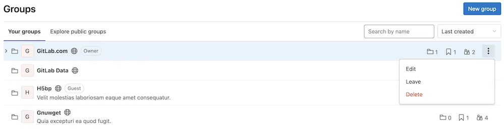 如何在GitLab中删除组？ - Dev59