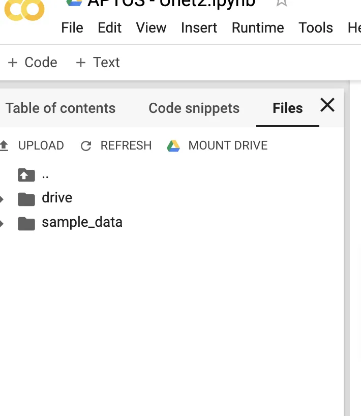 如何在Google Colaboratory中上传数据集？ python file-upload computer-vision google-colaboratory - Dev59