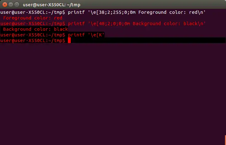 更改终端的文本和背景颜色？ command-line color-management - Dev59