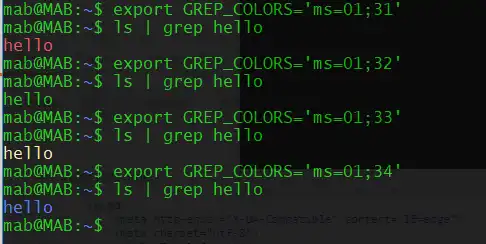 修改grep的颜色 command-line - Dev59