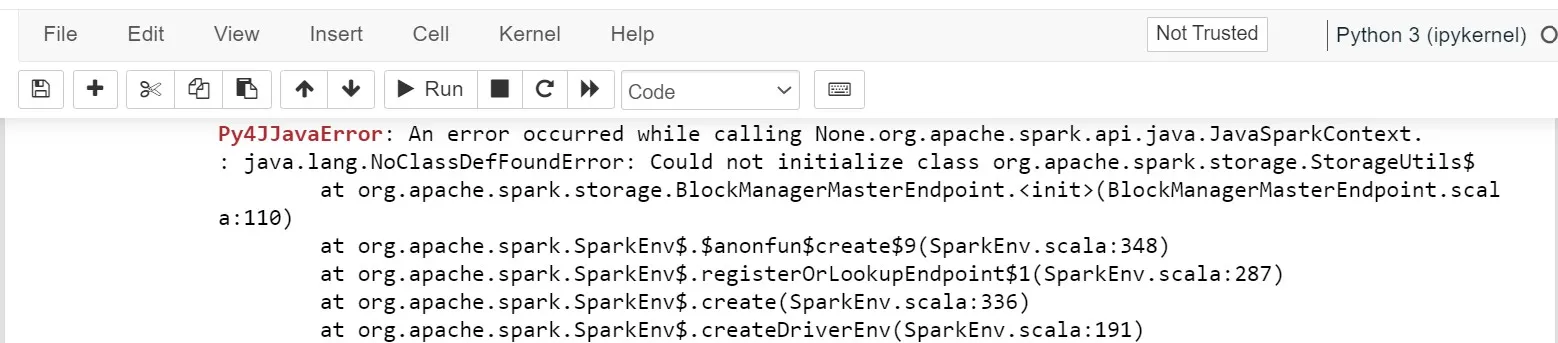 PYspark SparkContext错误：“在调用None.org.apache.spark.api.java.JavaSparkContext时发生错误。” macos apache ...