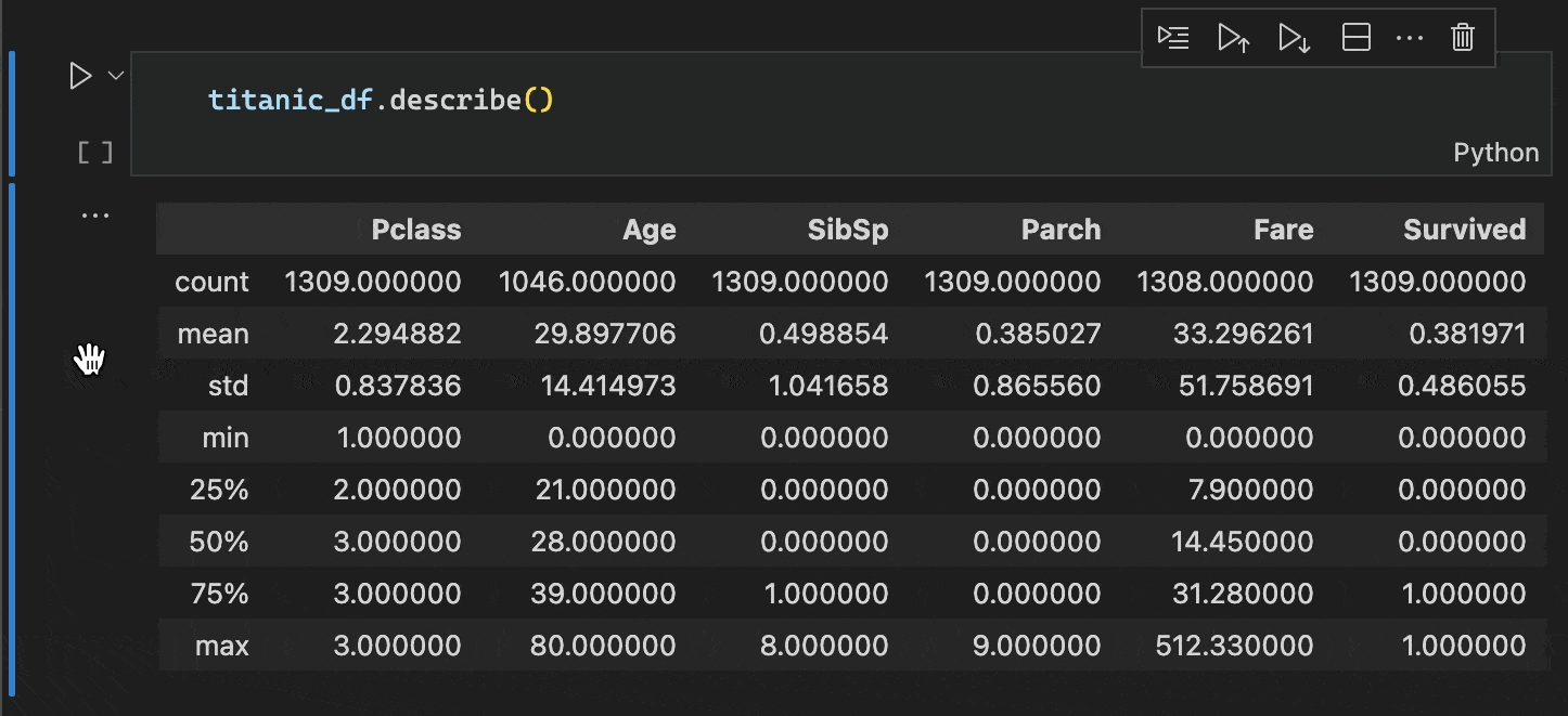 VS Code 编辑 .ipynb 文件：如何折叠笔记本单元格？ python visual-studio-code jupyter ...
