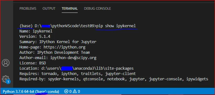 Python需要安装ipykernel才能运行。 visual-studio-code jupyter - Dev59