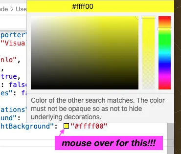 如何在VS Code中更改所选文本和选择/单词匹配的高亮显示？ editor visual-studio-code - Dev59