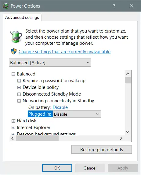 如何在Windows 10中访问隐藏的电源和处理器选项 windows-10 power-management powercfg guid ...