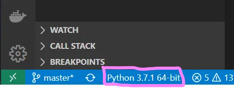 Pyright报告：“无法解析导入”。 python python-typing - Dev59