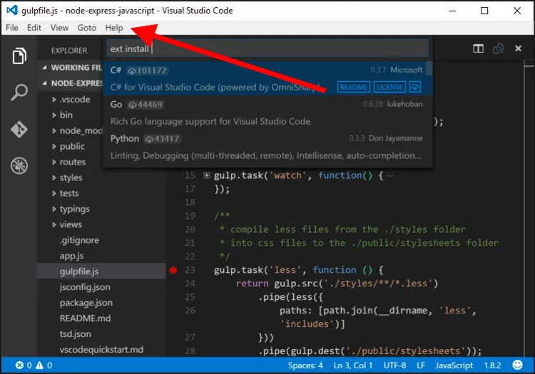 如何在Visual Studio Code中恢复菜单栏 visual-studio-code - Dev59