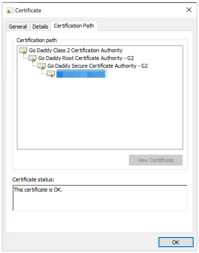 如何使用openssl查看证书链 certificate - Dev59