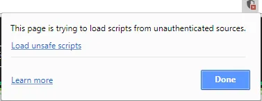 如何让Chrome允许混合内容？ google-chrome http browser https mixed-content - Dev59