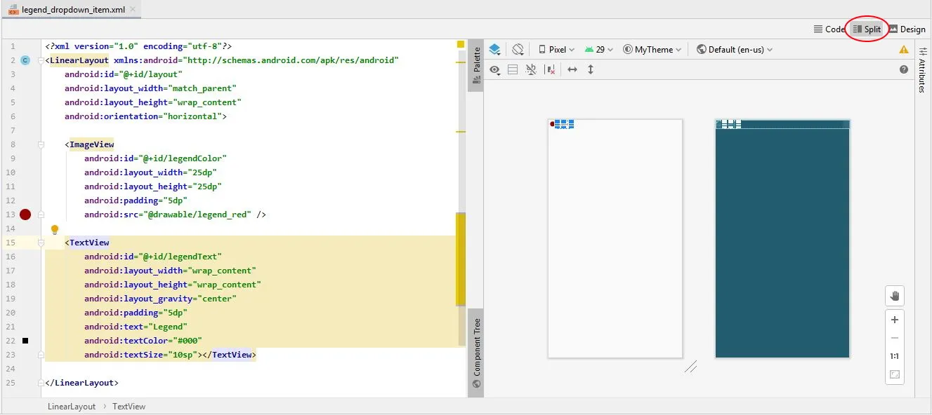 Android-Studio显示XML代码而非设计界面 intellij-idea - Dev59