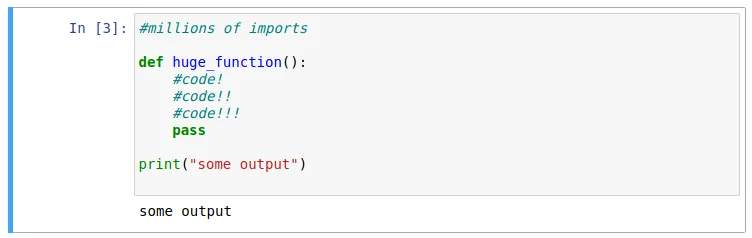 在Jupyter Notebook中折叠单元格 python ipython jupyter-notebook - Dev59