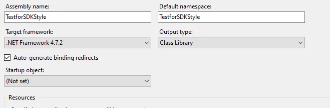 如何在VS中创建一个SDK风格的.NET Framework项目？ c# visual-studio csproj - Dev59