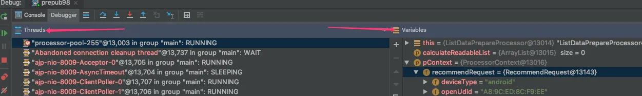 IntelliJ IDEA在调试时卡在“收集数据”阶段。 java debugging intellij-idea - Dev59