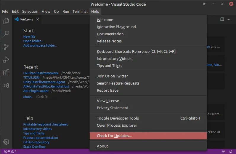 如何在 Windows 上更新 VS Code？ visual-studio-code windows-10 software-update - Dev59